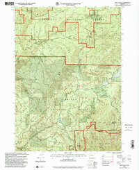 1998 Map of Eden Valley, Coos County, OR — High-Res | Pastmaps